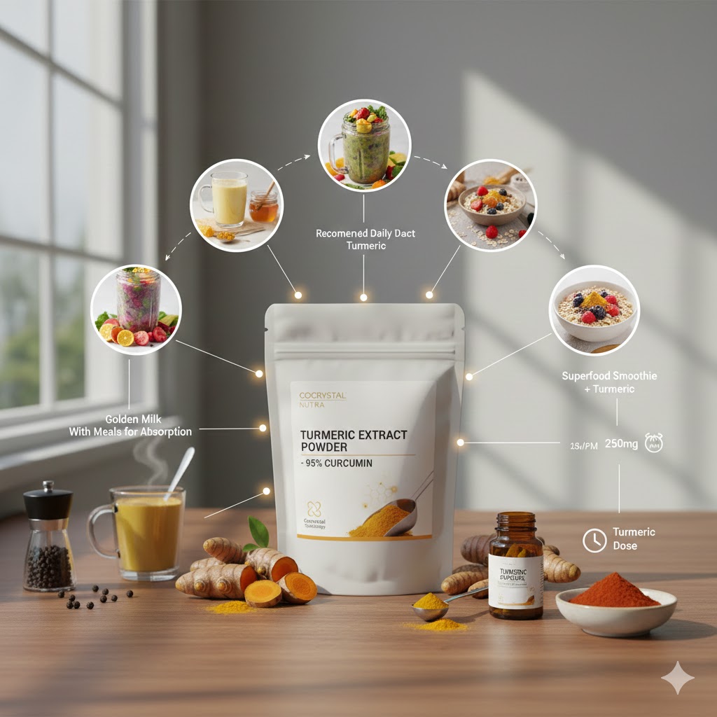 Turmeric Extract Powder: Benefits, Uses & Dosage - A Comprehensive Guide